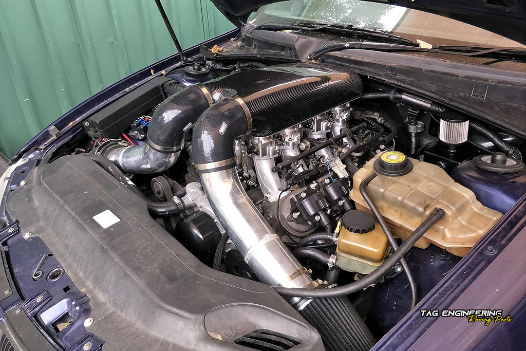 LS1 ITB Kit with Carbon Plenum and Extended Filters! – Redux Racing