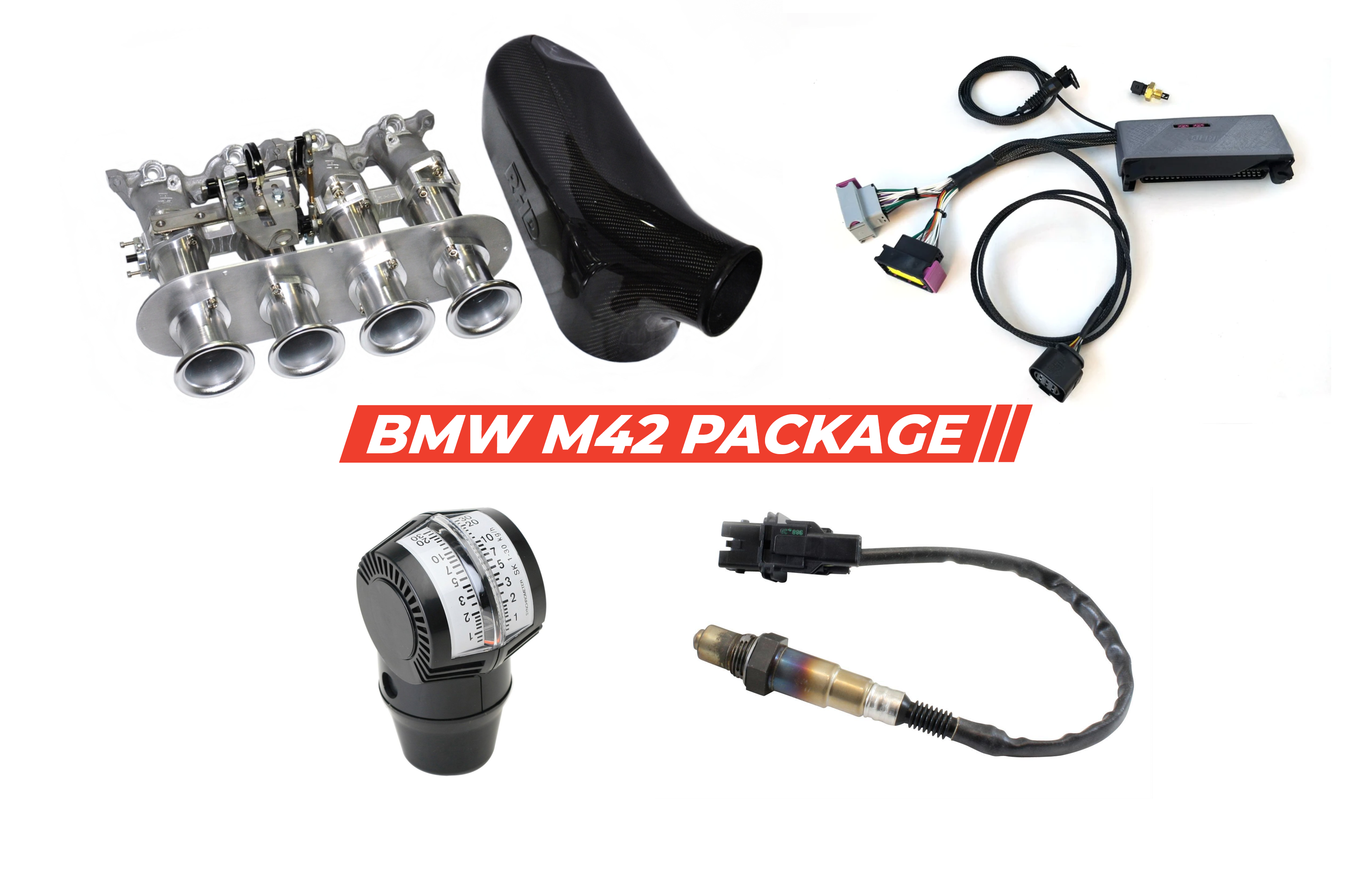 BMW M42 - ADAPTER ITB CONVERSION PACKAGE [FOR E30, E36] – Redux Racing